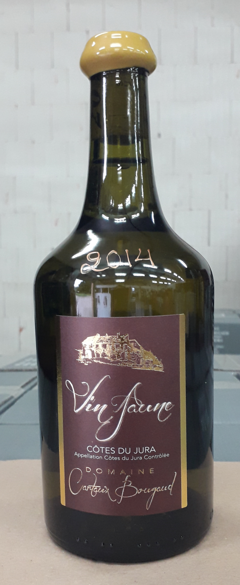 vin jaune côtes du jura - Domaine Cartaux Bougaud